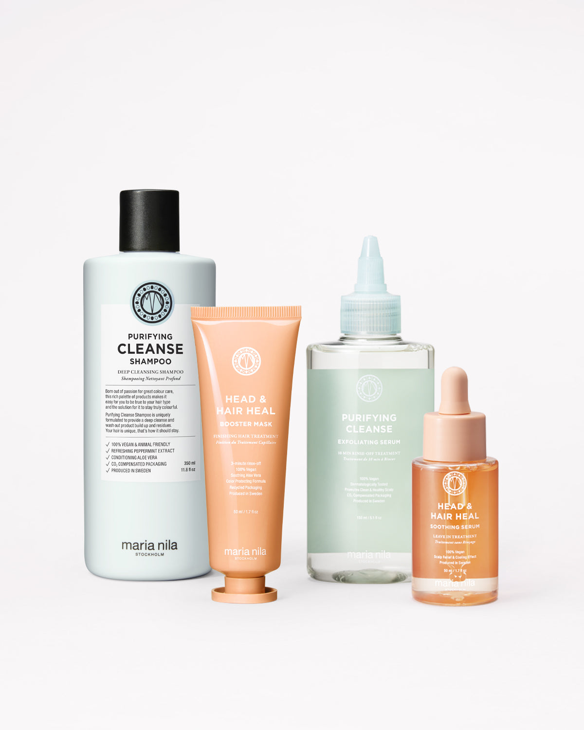 Deep Exfoliating Cleanse Set – reset your hair and scalp | Maria Nila